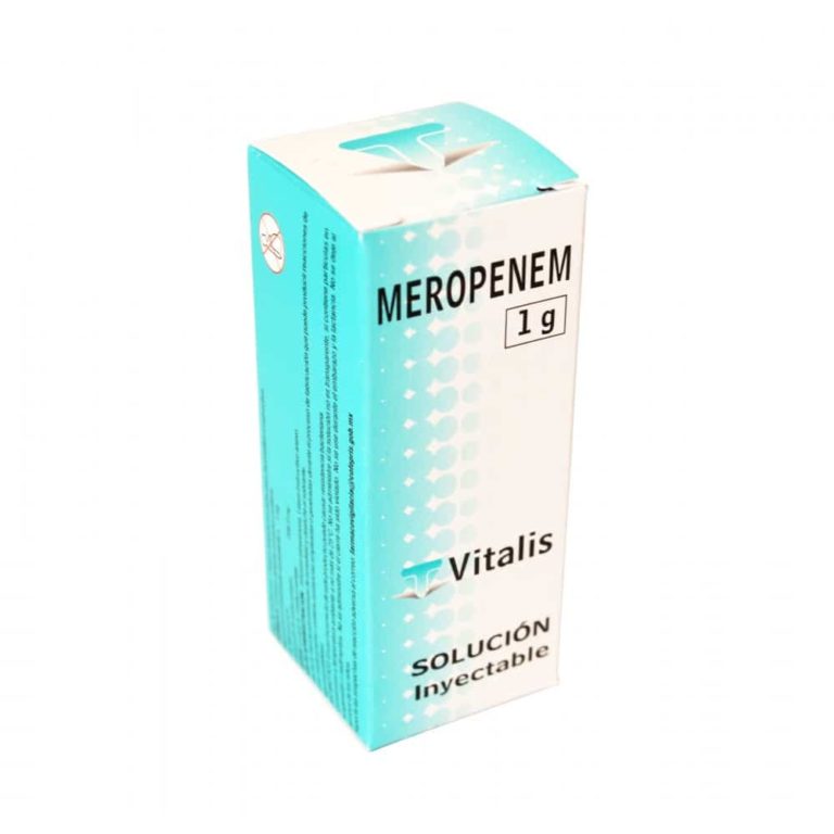 Meropenem: Nombre comercial, mecanismo, efectos adversos y más