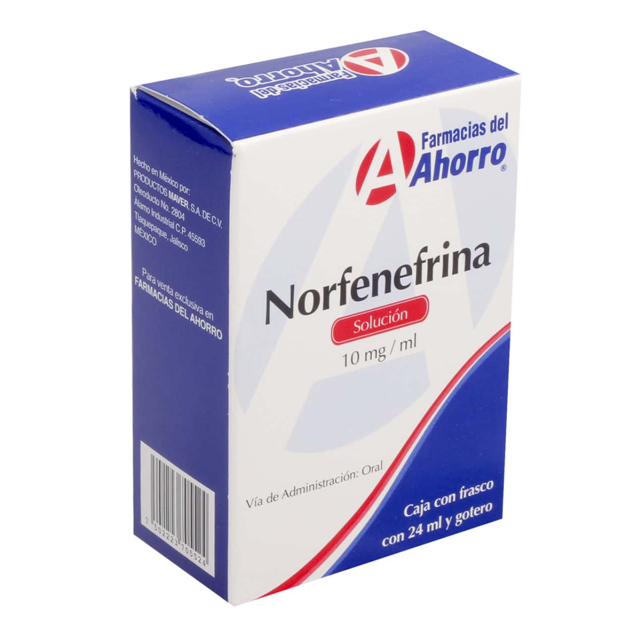 Norfenefrina: Para qué sirve, farmacología, efectos secundarios y más.