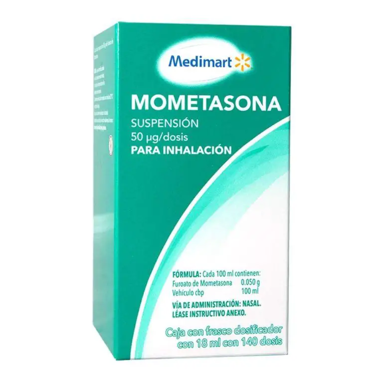 Mometasona: Qué es, para qué sirve, nombre comercial y más