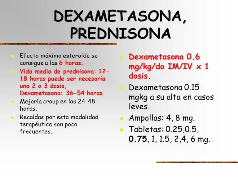 Dexametasona: Qué es, para qué sirve, nombre comercial y más