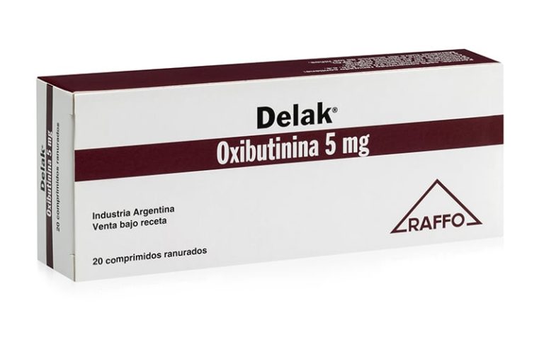 Oxibutinina: Para qué sirve, nombre comercial, efectos y más