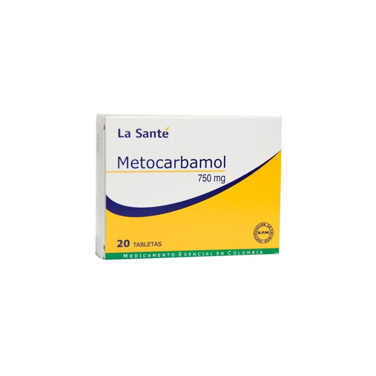 Metocarbamol: Qué es, para qué sirve, nombre comercial y más