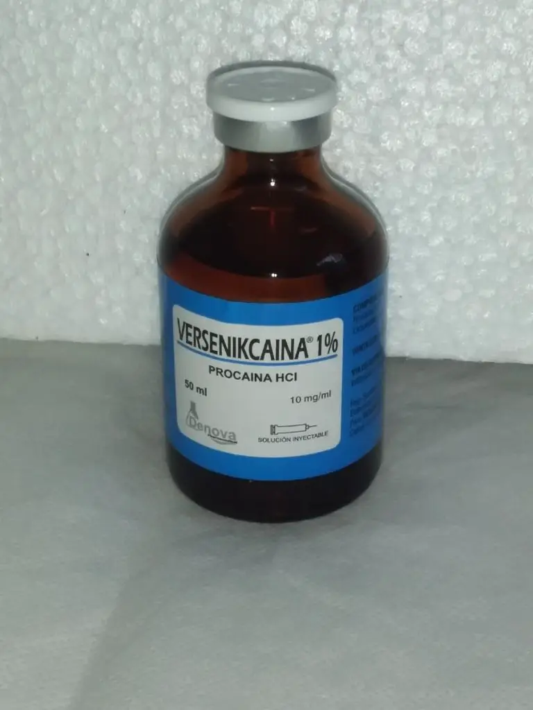 PROCAÍNA: Qué es, para qué sirve, nombre comercial y más