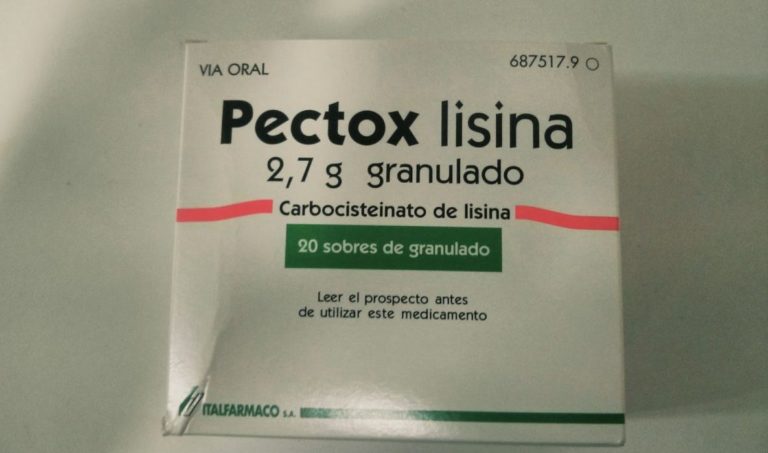 PECTOX LISINA: ACLARE SUS DUDAS ACERCA DE ESTE FÁRMACO